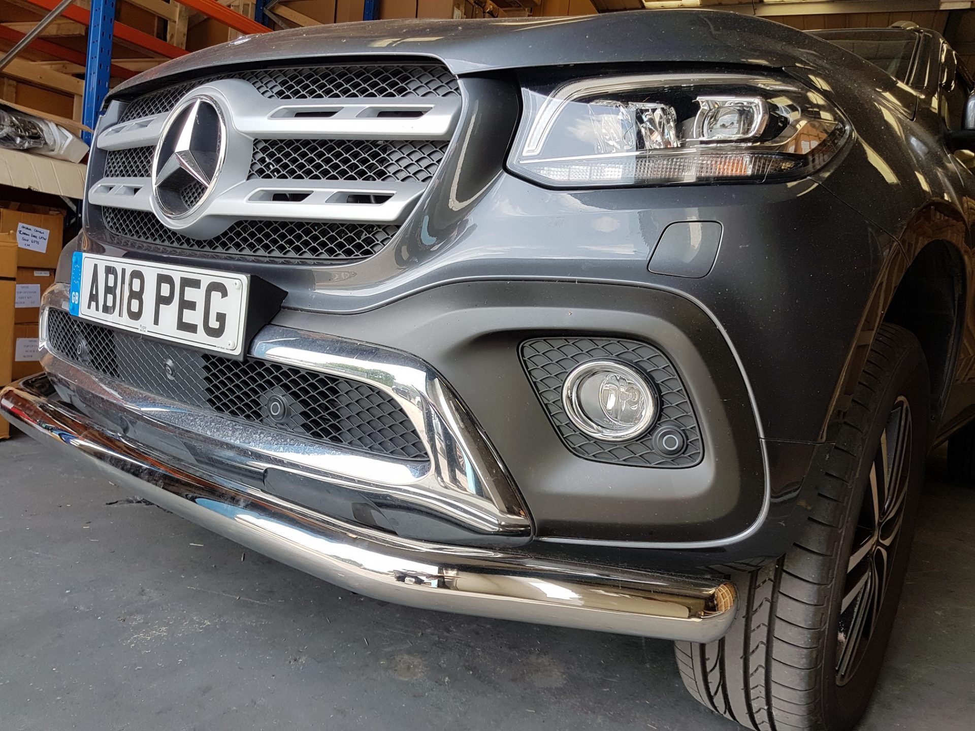 Mercedes Benz X-Class Front Protection Low Bar - Ultimate X-Class Styling