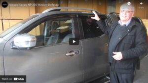 Nissan Navara NP300 Wind Deflectors - Pegasus 4x4
