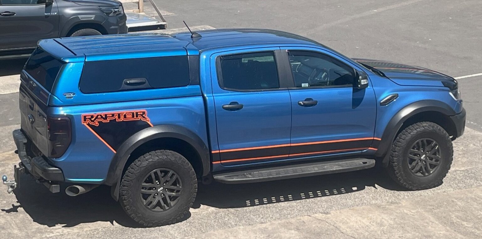 Ford Ranger Raptor Hardtops: Premium Ranger Canopy with Central Locking ...
