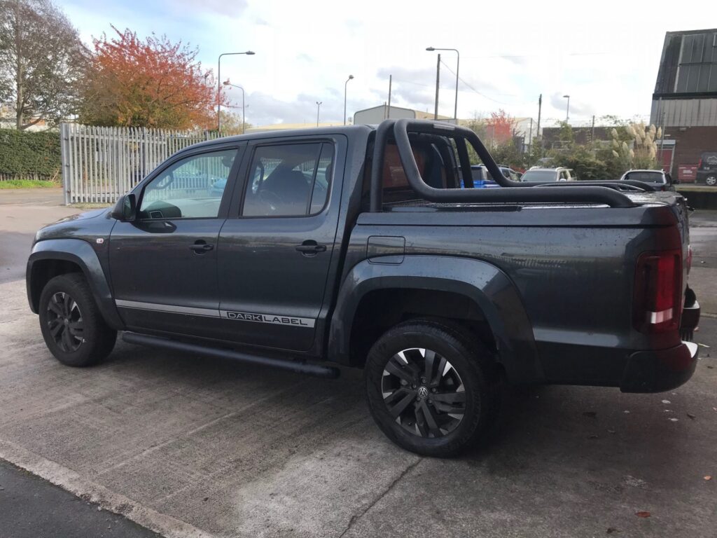 Volkswagen VW Amarok Top Up Cover Tonneau Lid with OEM Styling bar ...