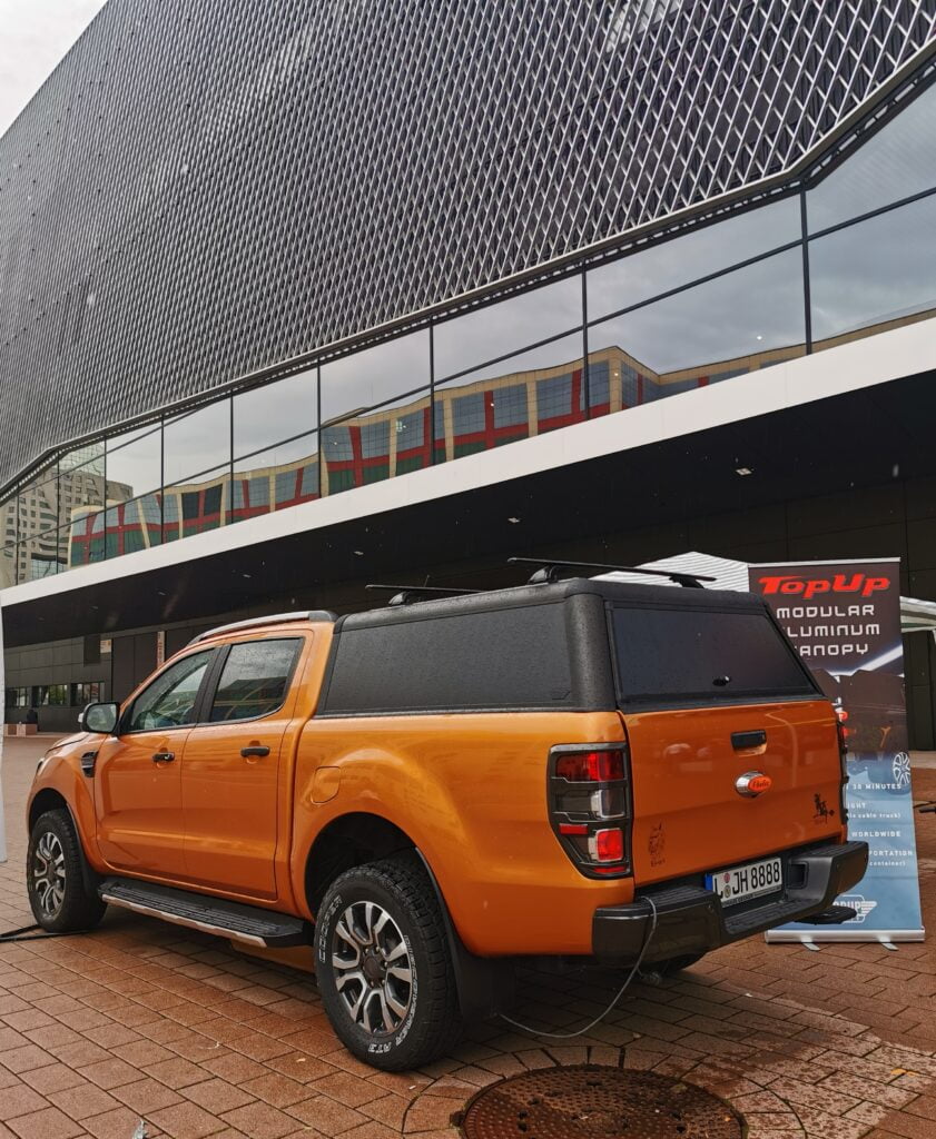 Ford Ranger Hardtop Canopy: Ranger Aluminium Modular Canopy